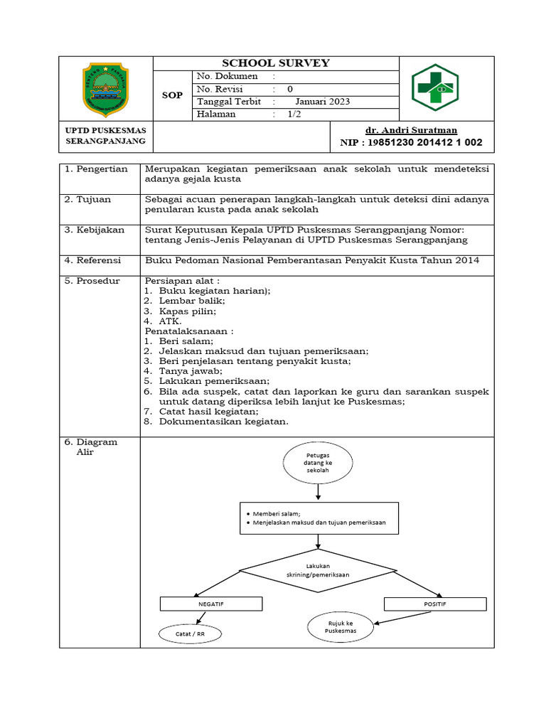 Sop School Survey - 2023 | PDF