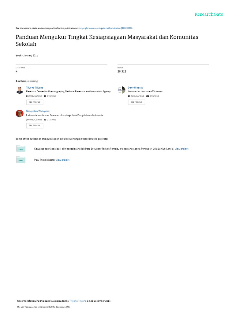 Panduan Kesiapsiagaan Bencana | PDF | Seni | Komputer