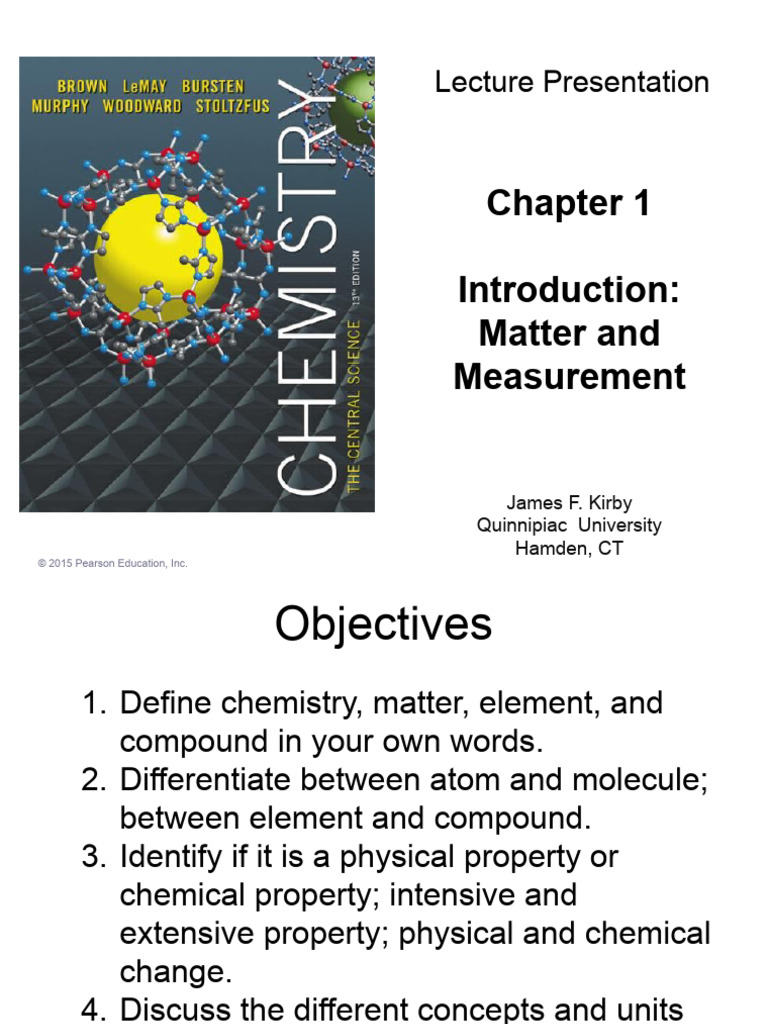 Engchem 111 Lesson 1 | PDF | Mixture | Chemical Compounds