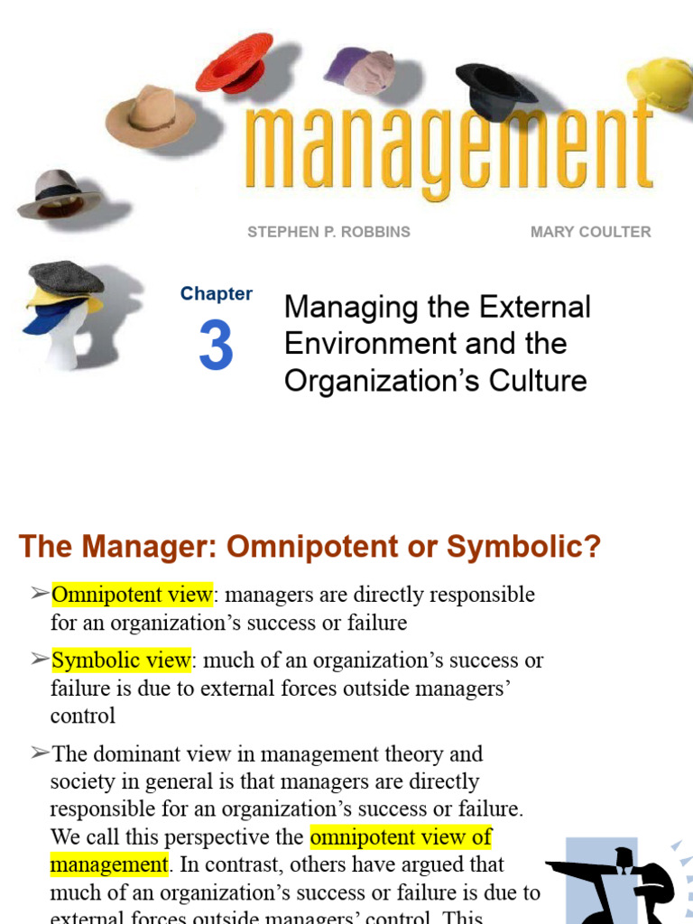 Chapter 3 Management Books | PDF