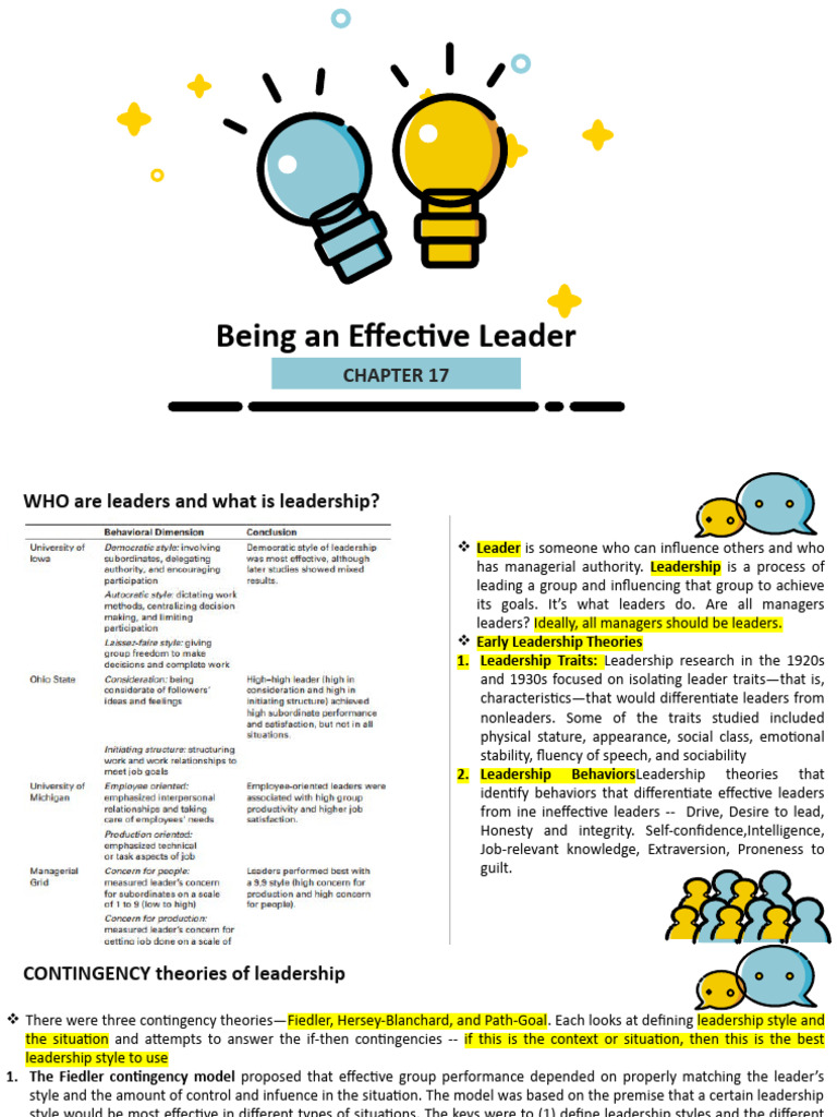 Understanding Leadership Theories and Styles | PDF | Leadership ...