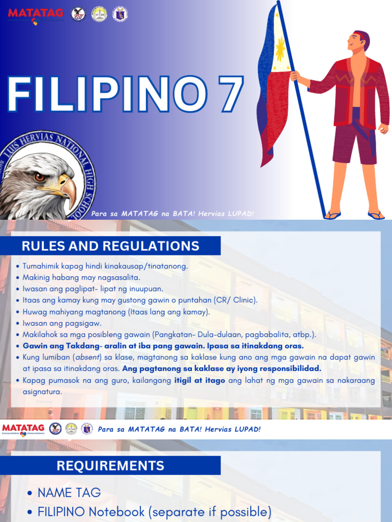 Filipino 7 - Intro | PDF