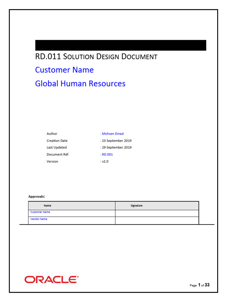RD.011 Sample | PDF | Business | Employment