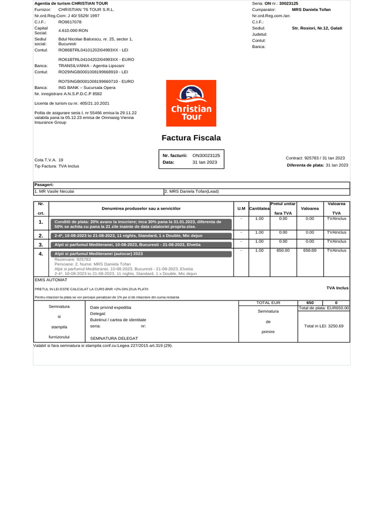 Invoice 2023 01 31t191712645pdf - 1675185494 - 261 | PDF