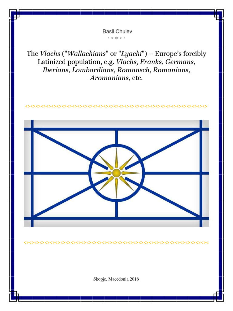 The Vlachs: History and Identity | PDF | History
