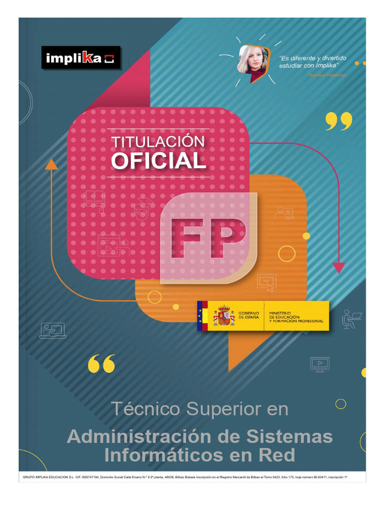 FP Redes | PDF | Informática | Sistema operativo