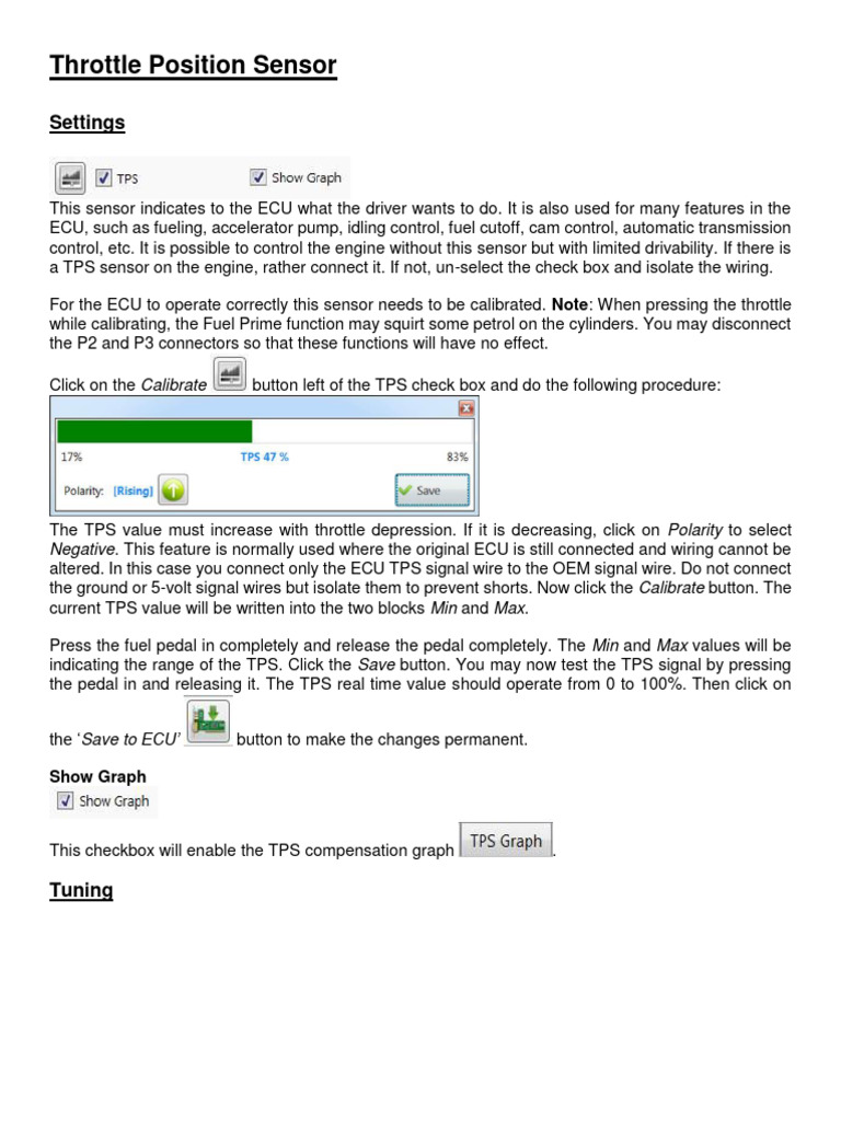 Throttle Position Sensor | PDF