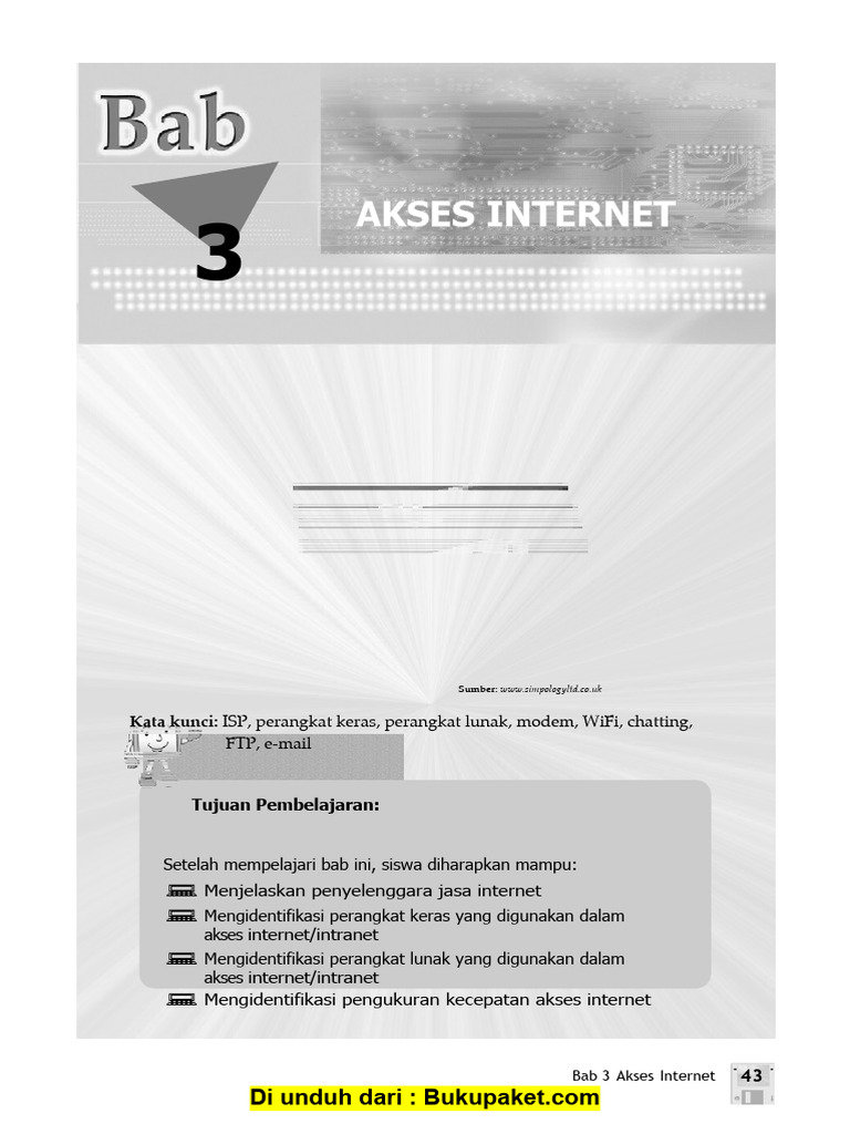 Bab 3 Akses Internet | PDF