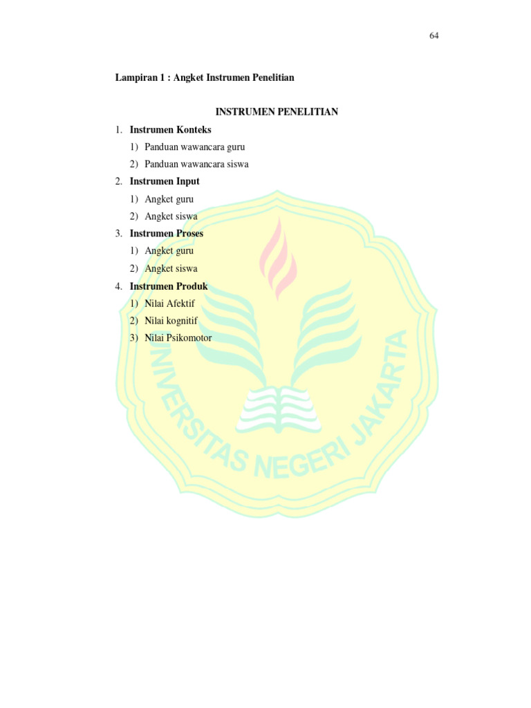 H. Lampiran | PDF | Seni