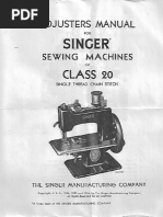 Singer 1100/1120 Sewing Machine Instruction Manual | PDF | Sewing ...