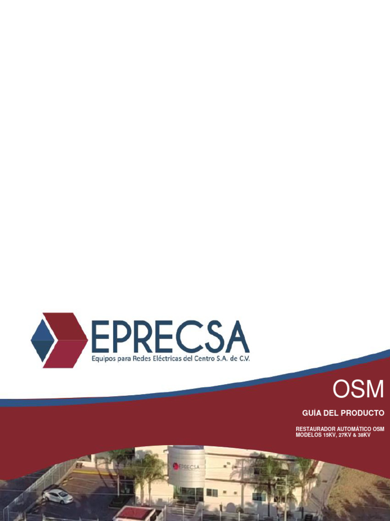 Brochure Restaurador EPRECSA | PDF | Corriente eléctrica | Conector ...