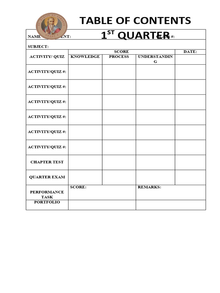 TABLE-OF-CONTENTS-PORTFOLIO (Oooooooooooooooooo | PDF