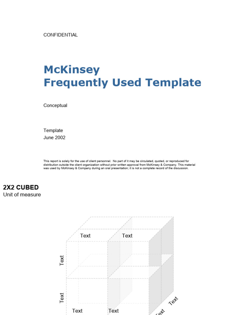 McKinsey Presentation Template Guide | PDF | Art | Technology & Engineering