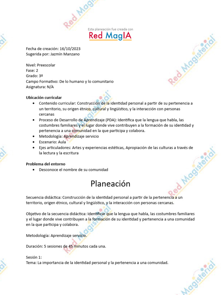 Red MAgIA - Identifica Que La Lengua Que Habla, Las Costumbres ...