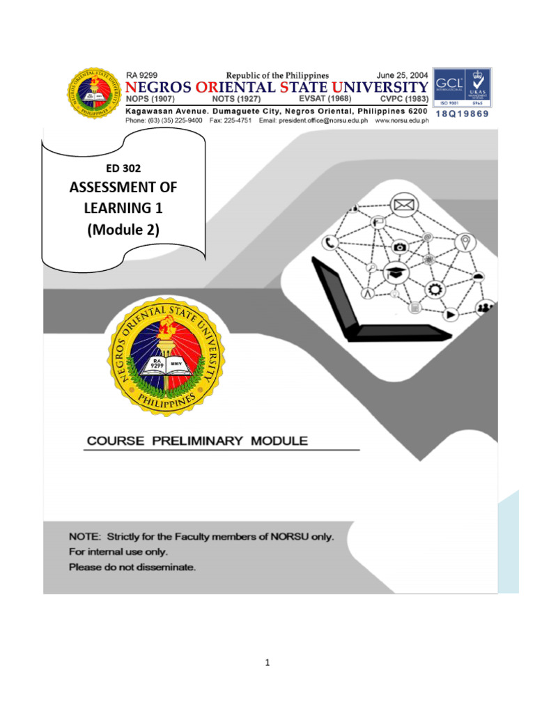 Assesment in Learning 1 | PDF | Educational Assessment | Rubric (Academic)