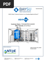 Spesifikasi Aquades | PDF | Water Management | Water Supply