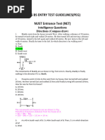 NUST NET Past Papers 2025 Pls | PDF | Multiplication | Mathematics