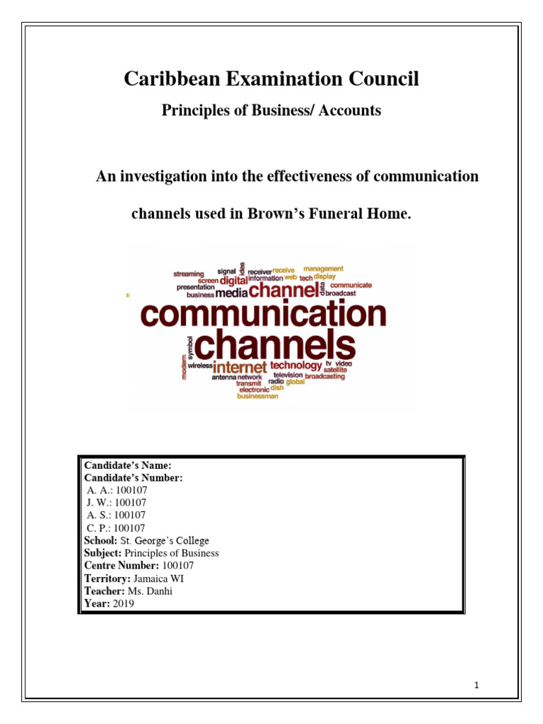 2018 - Sample 2 | PDF | Communication | Questionnaire