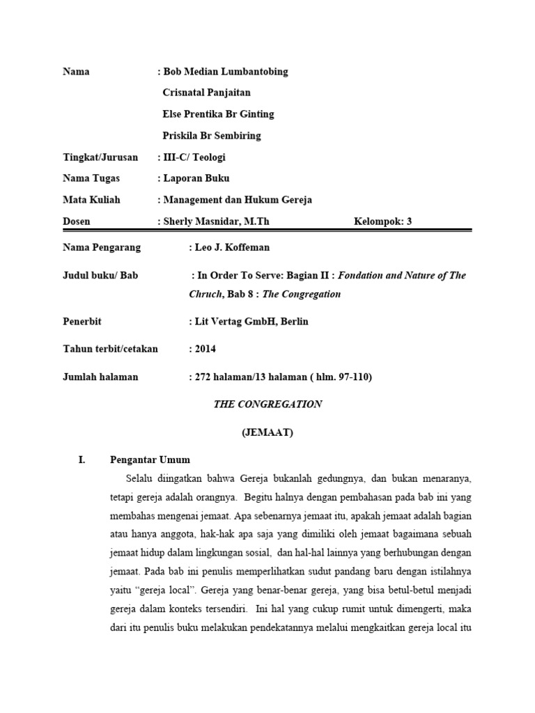 KEL III - Management & HG Finish | PDF