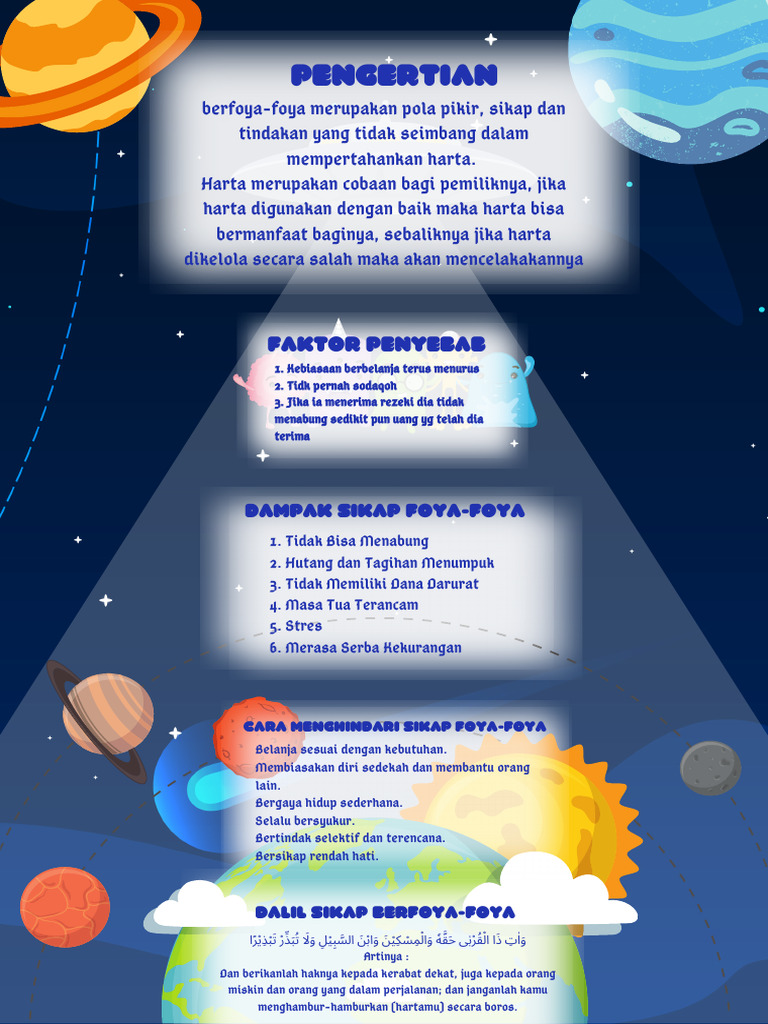 Blue Illustrated Space Science Elementary Classroom Welcome Poster | PDF