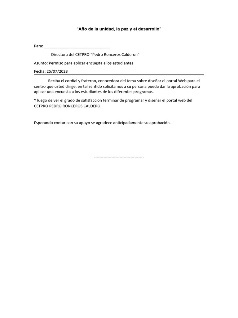 solicitud CETPRO | PDF