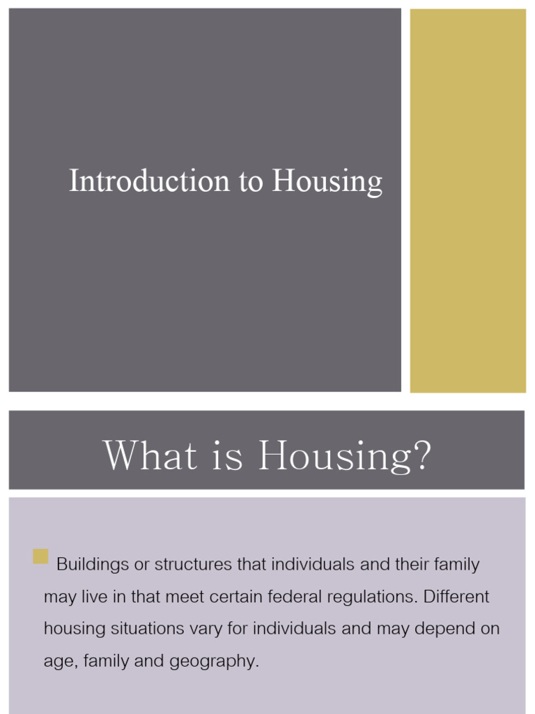 Lecture 2-Intro-Housing | PDF | Economies Lecture 2-Intro-Housing | PDF | Economies