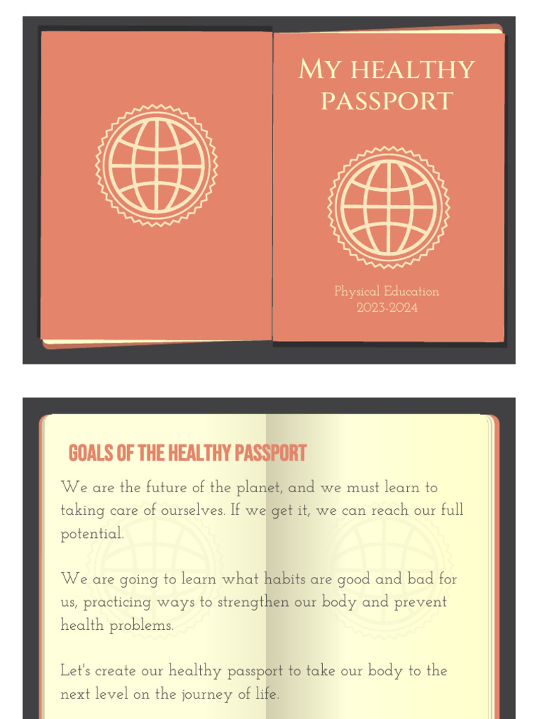 My Healthy Passport | PDF