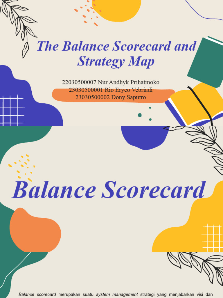 Balanced Scorecard & Strategy Map | PDF | Karier & Perkembangan | Bisnis