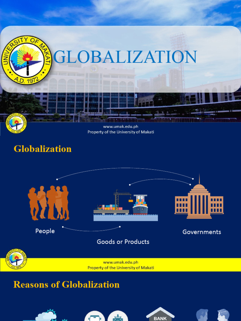 Lecture 1 - Globalization 1 | PDF | Globalization | Economic Globalization