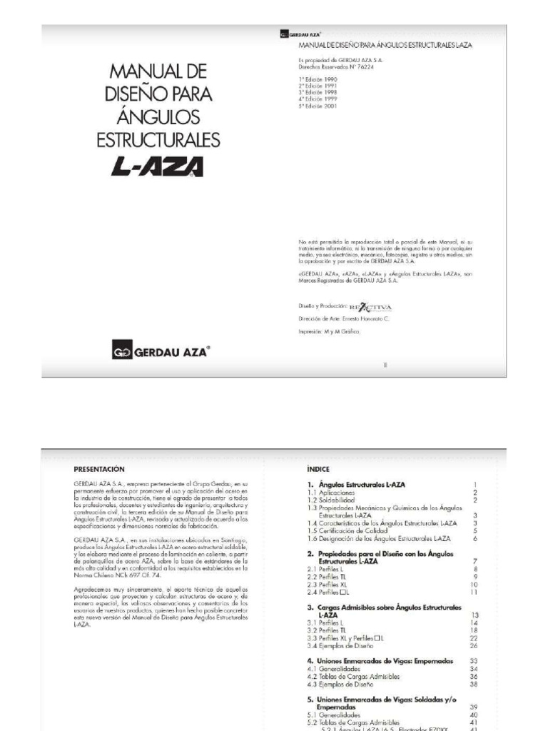 Manual de Diseño Ángulos AZA | PDF