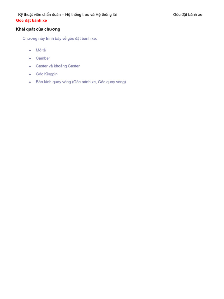 3 - Goc Dat Banh Xe | PDF