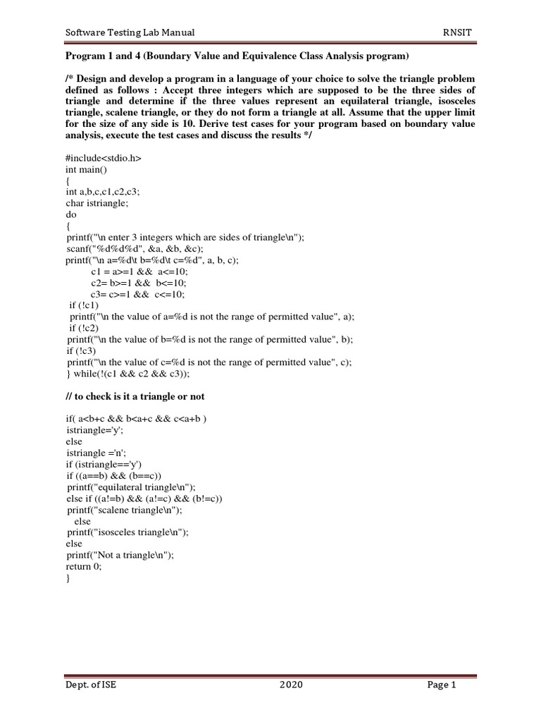 ST LAB1 Program - Merged | Download Free PDF | Software Development | Computer Engineering