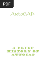 AutoCAD Version History | PDF | Microsoft Windows | Auto Cad
