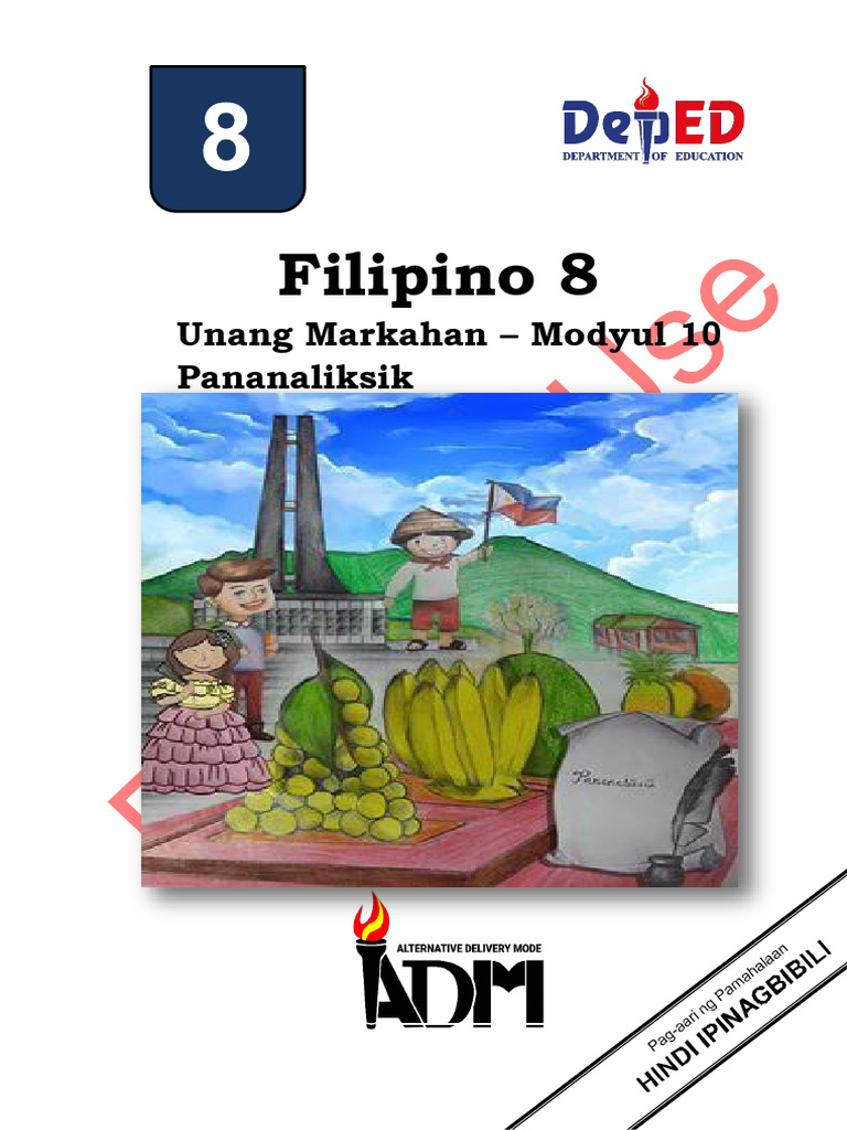 Fil8 q1 Mod10 v5 | PDF