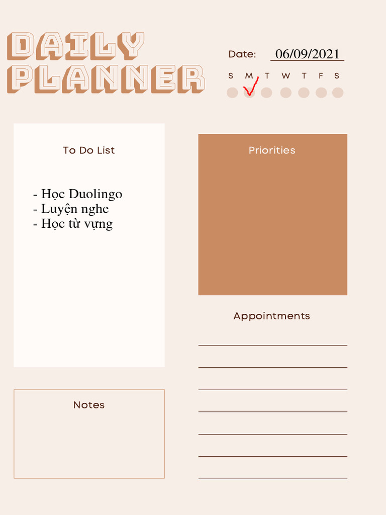 To Do List | PDF