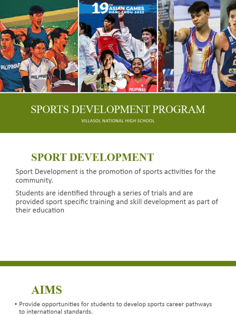 Sports Development Program | PDF