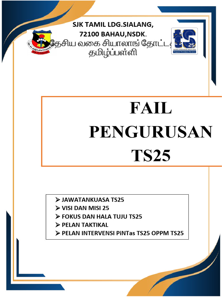 ISI KANDUNGAN TS25 | PDF