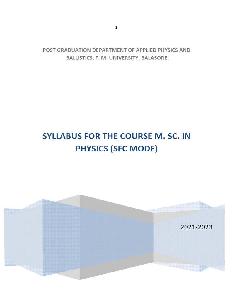 Syllabus165 25120221643095854579 | PDF | Tensor | Fluid Dynamics