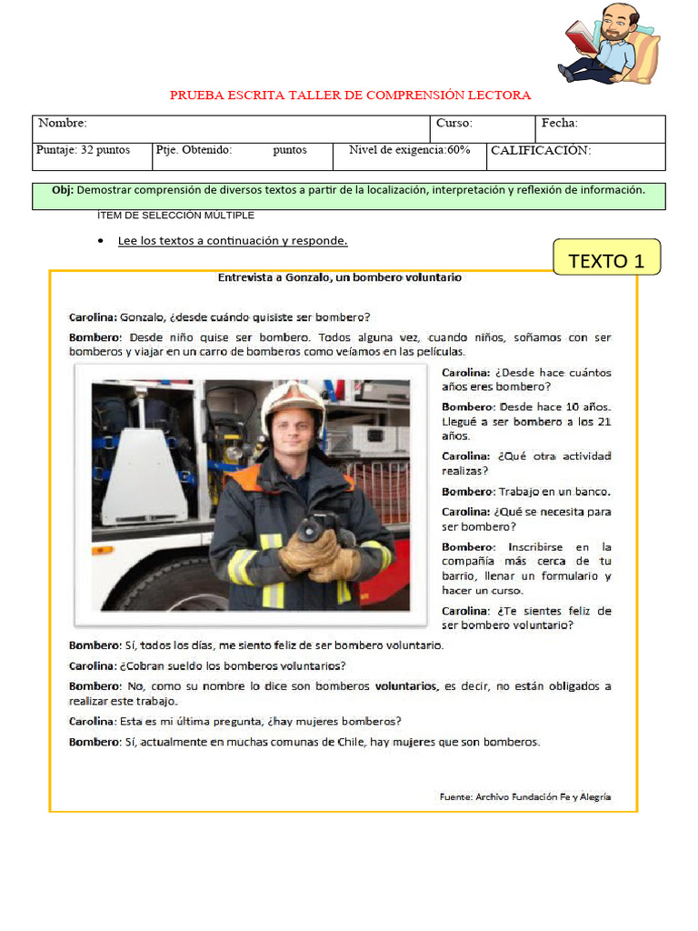 Prueba Taller de Comp Lectora - 5 de Sept | PDF | Oso polar | Osos