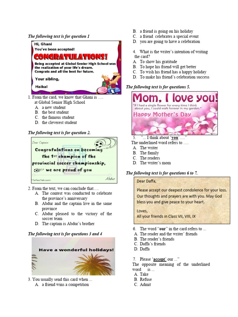 Soal Latihan PTS Kls 8 | PDF Soal Latihan PTS Kls 8 | PDF