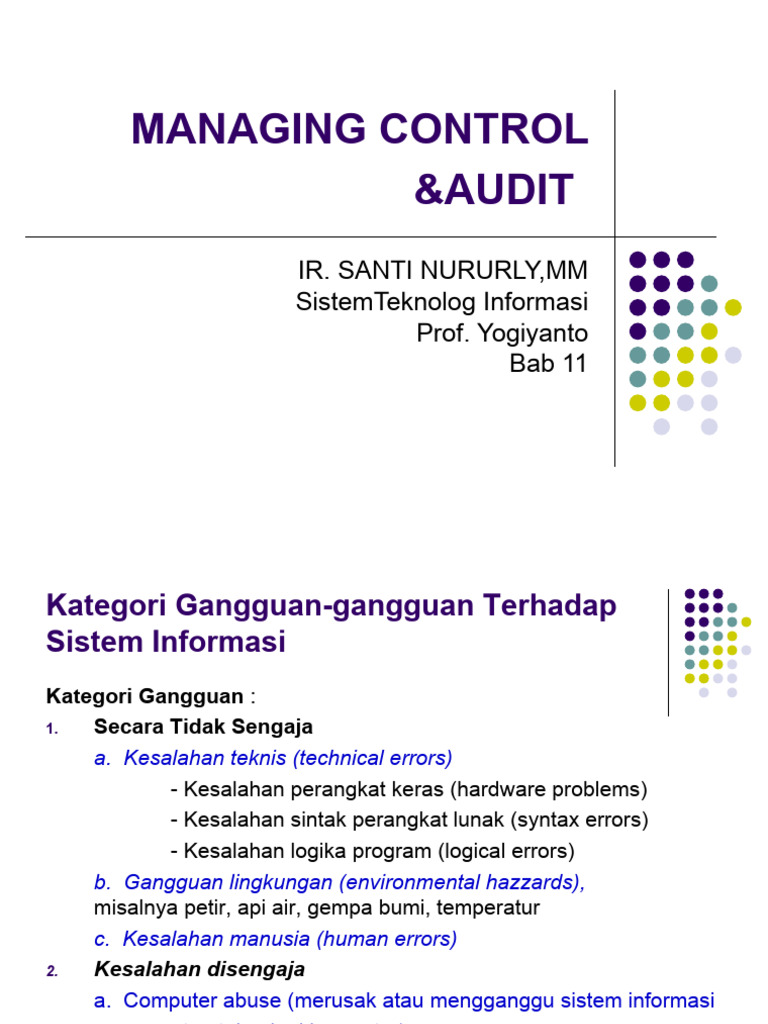 Managing Control 1 | PDF