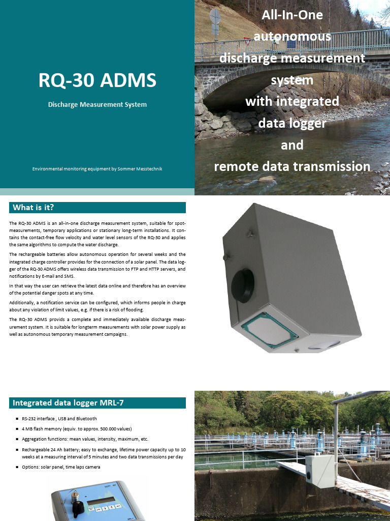 Brochure RQ 30 - ADMS 2.39 | PDF | File Transfer Protocol | Battery Charger