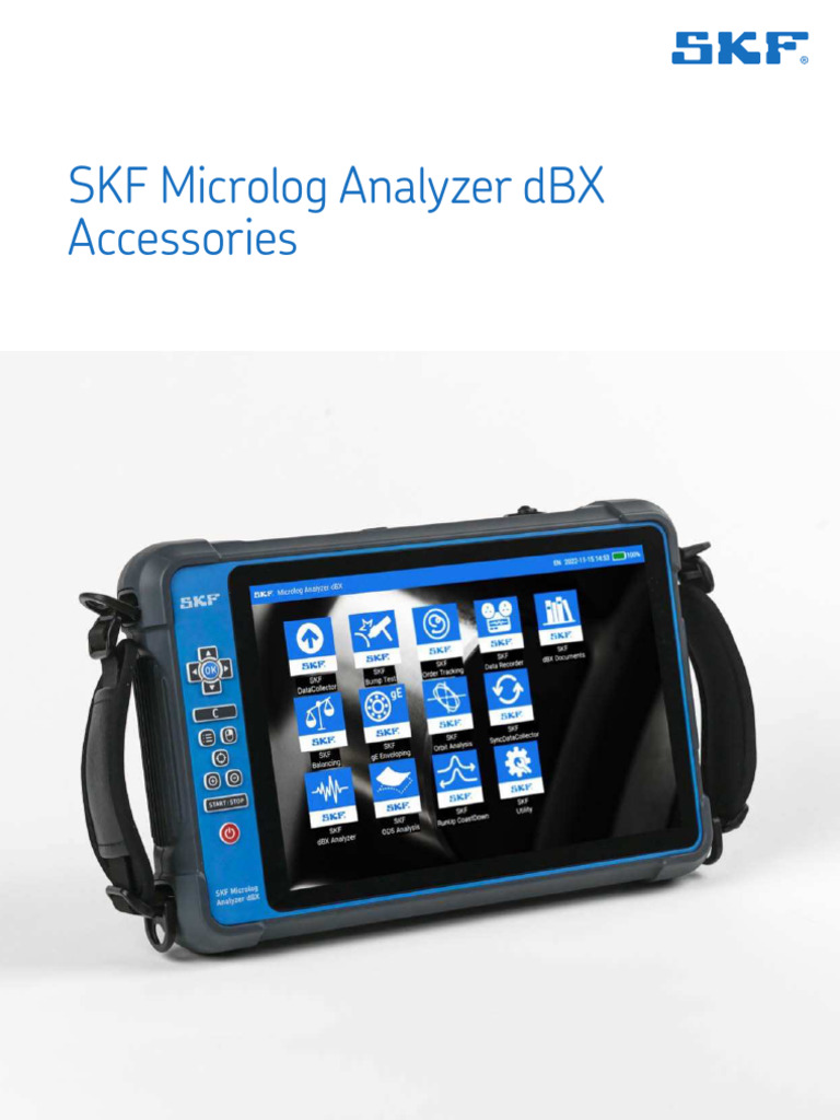 SKF DBX Microlog Accessories | PDF