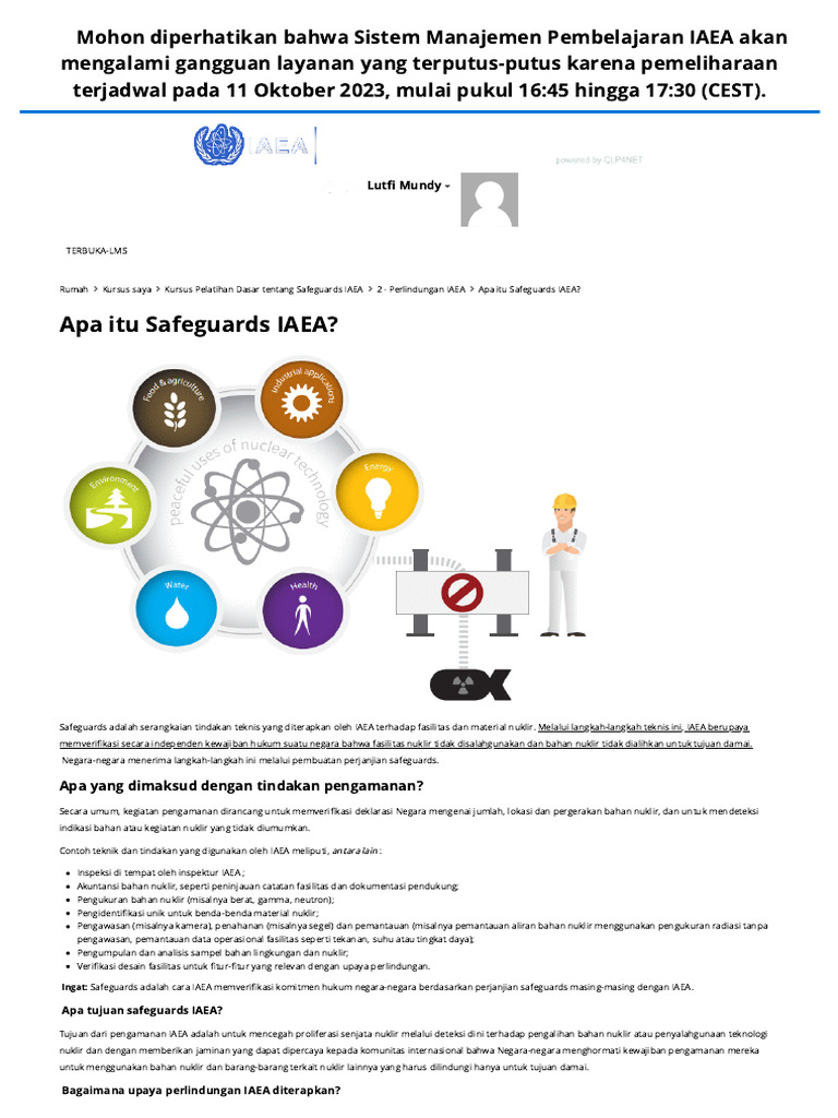 Apa Itu Safeguards IAEA - Apa Itu Safeguards IAEA | PDF