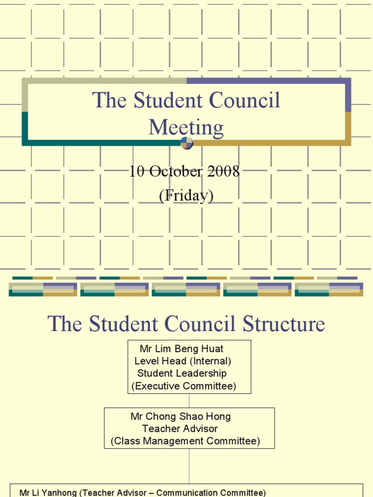Student Council Structure and Protocols | PDF
