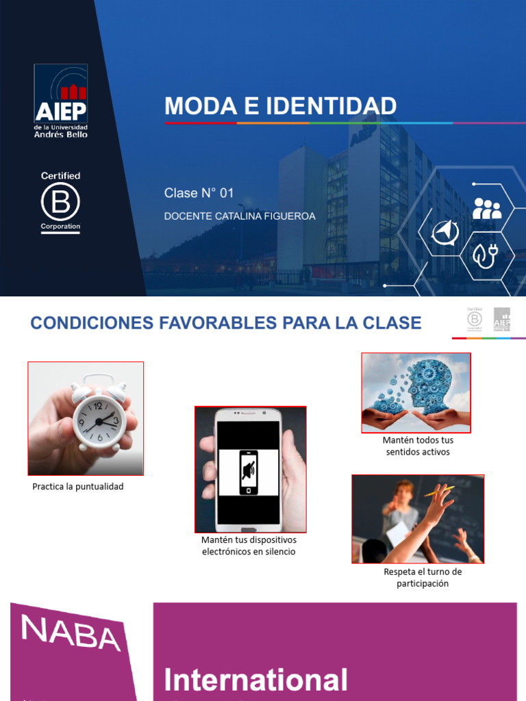 NABA Moda Identidad 1 | PDF