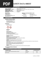 Epoxy Resin Safety Data Sheet | PDF | Toxicity | Dangerous Goods