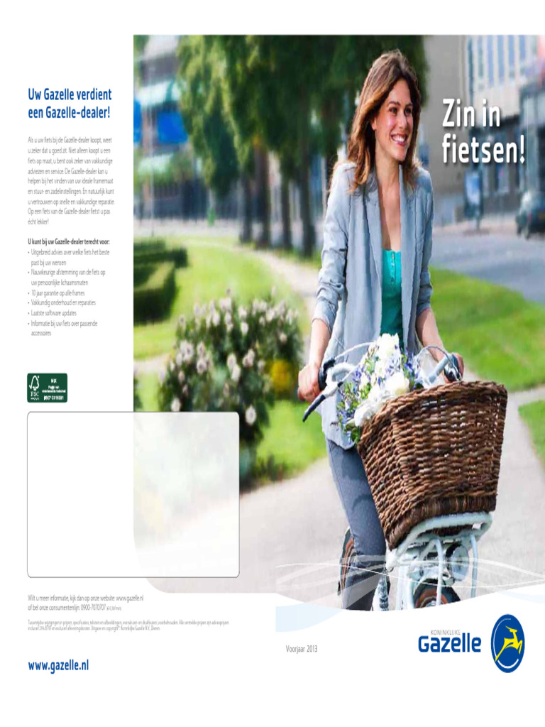 Gazelle Brochure 2013 | PDF