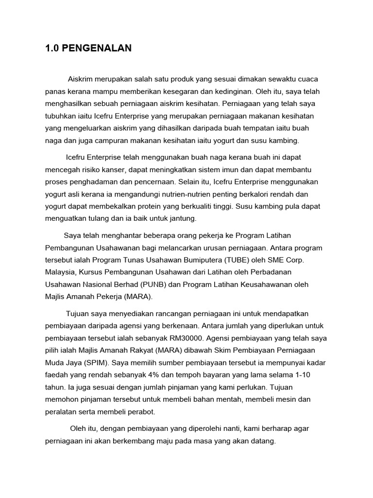 1.0 Pengenalan | PDF
