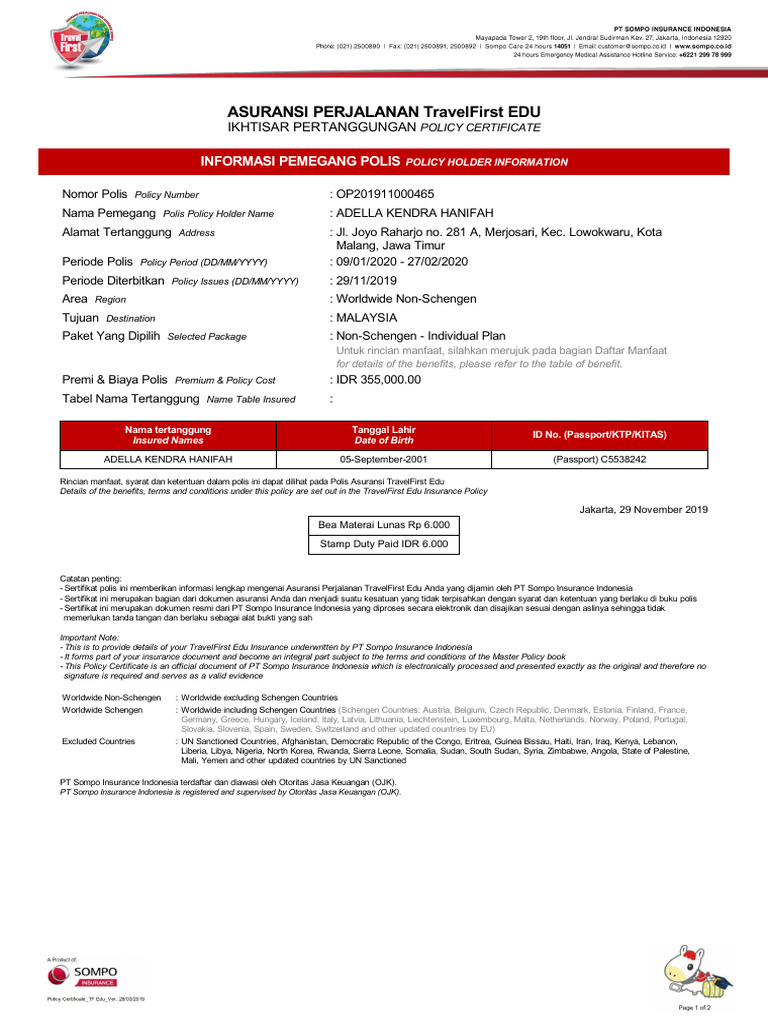 Op201911000465 - Adella Kendra Hanifah | PDF